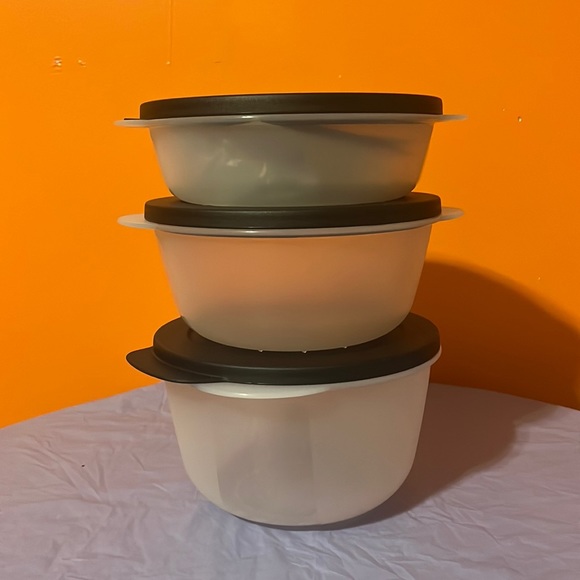 Tupperware | Kitchen | Tupperware Crystalwave 3 Piece Container Set ...
